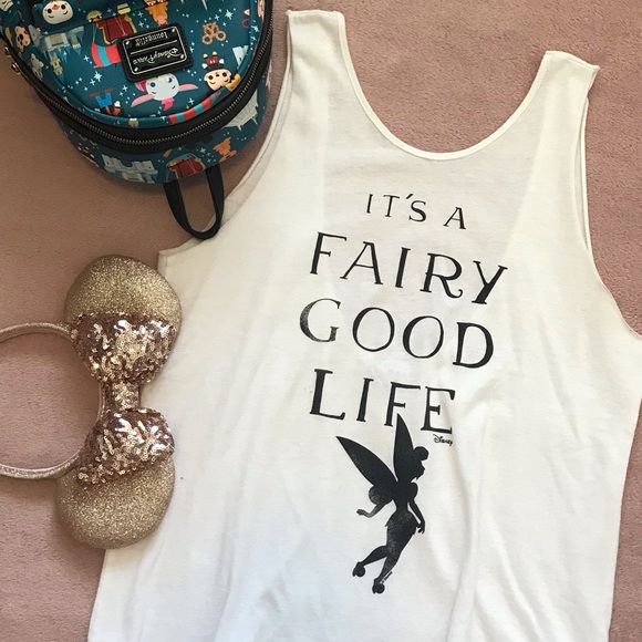 Junk Food Clothing | Tops | Tinkerbell Tank Top | Poshmark